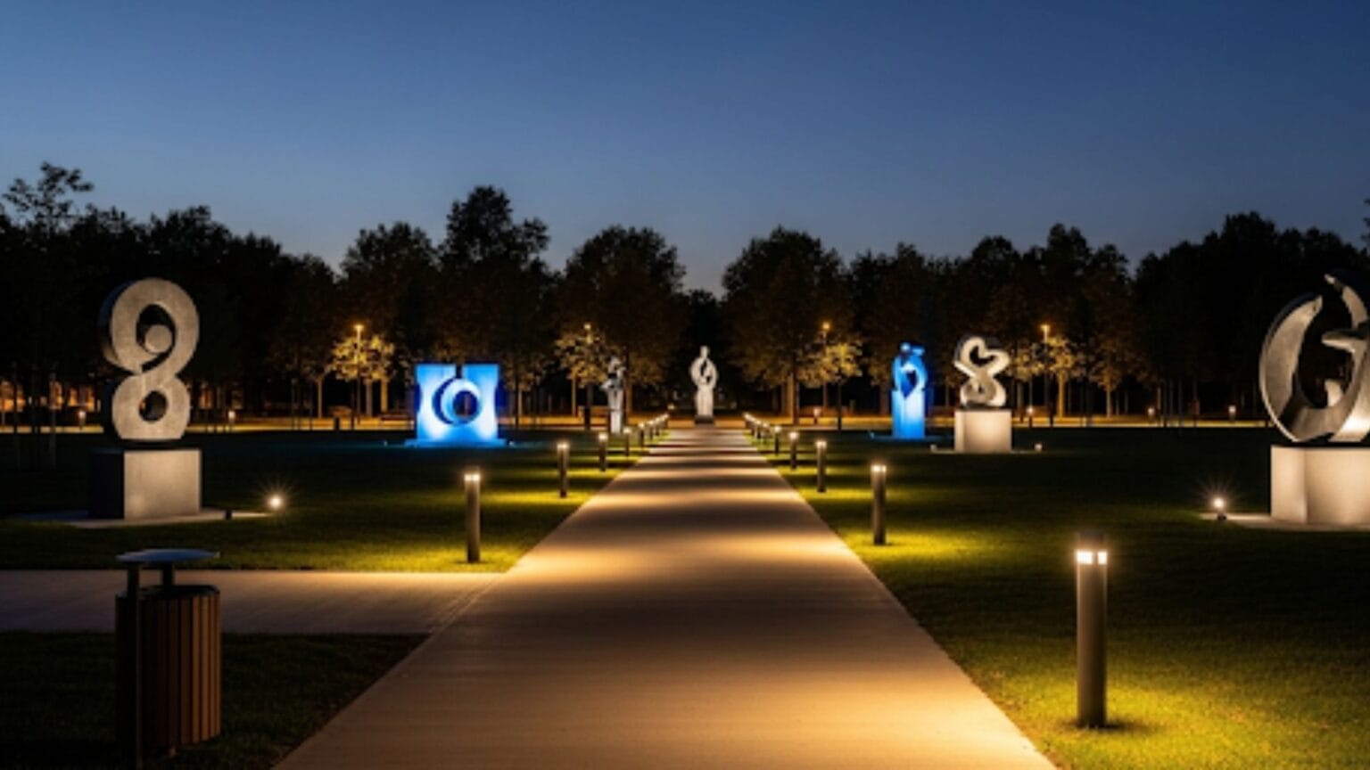 Landscape Lighting Design: Transforming Outdoor Spaces into Nighttime ...
